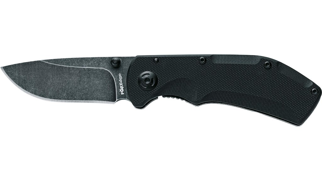 NOŽ FOX POP SMOKE BLACK G10 HANDLE KNIFE FE-23