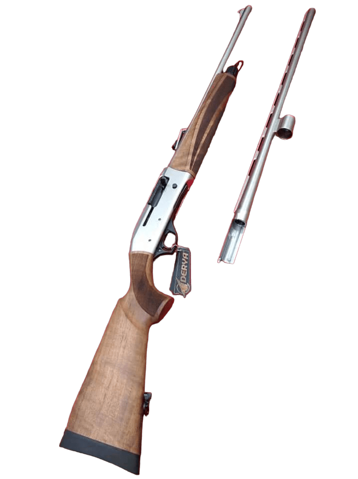 Lovačka puška Derya Lion W-104 cal. 12/76 sa dva para cevi