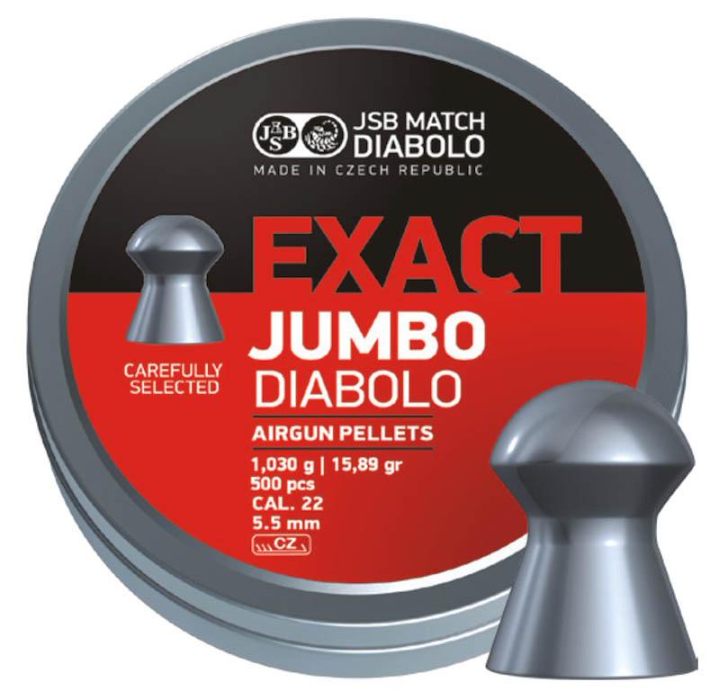 DIJABOLA JSB EXACT JUMBO 5.5MM 1/500