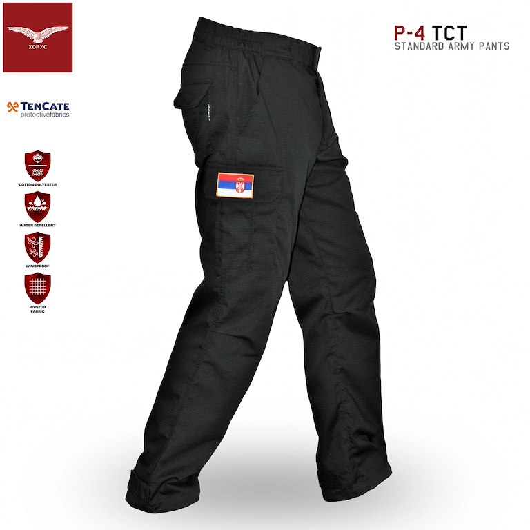 Pantalone HORUS P4 TCT – crne