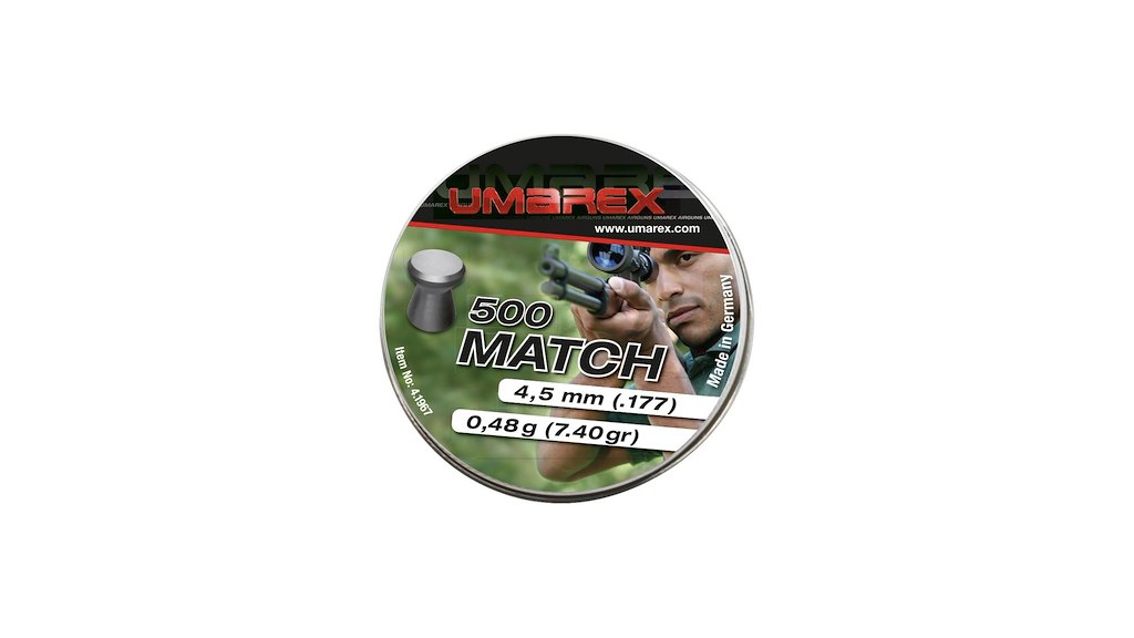 Dijabole UMAREX Match 4,5mm 1/500