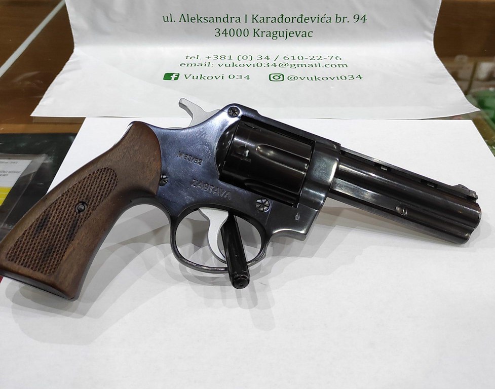 Revolver ZASTAVA M83 cal. 357 mag