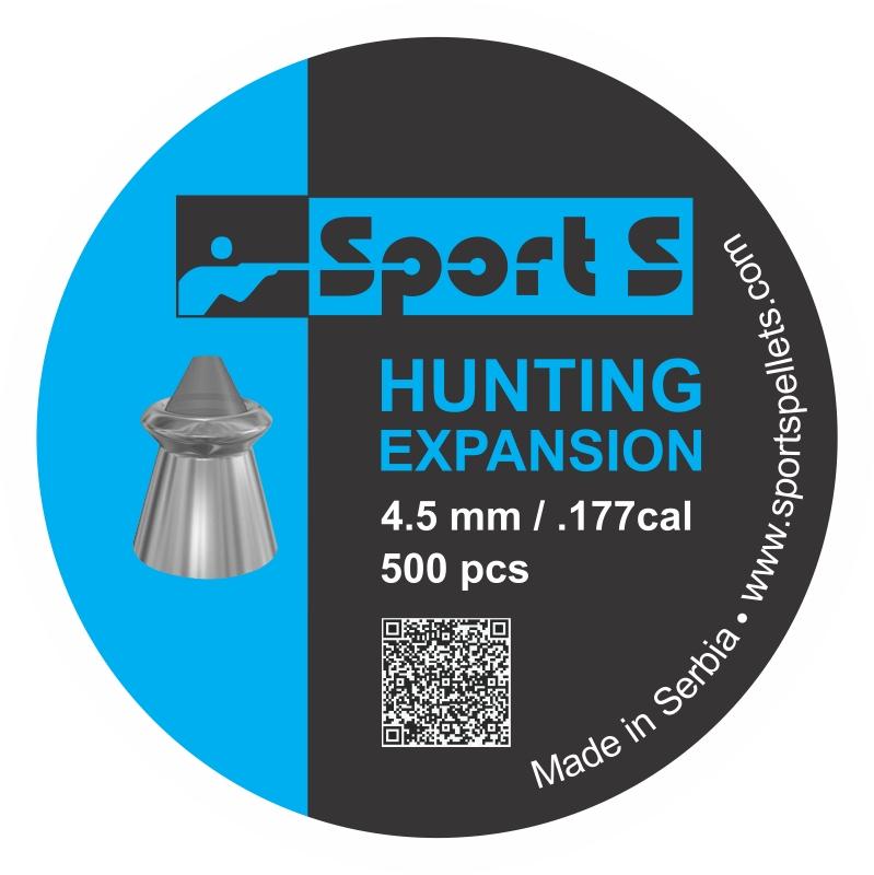 Dijabole Sport S cal. 4.5mm 1/500 Hunting Expansion