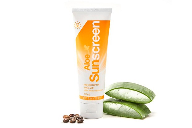 Aloe sunscreen