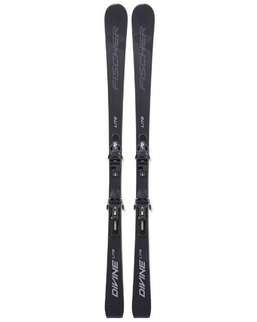 Set DIVINE LITE SLR PRO + RS 9 GW SLR/WOMENTRACK BRAKE 78 [H] DARK GREY/BLACK Fischer