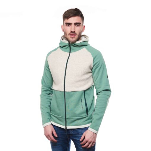 Duks muški GREEN LEAF HOODYJACKET MOSSGREEN Fischer