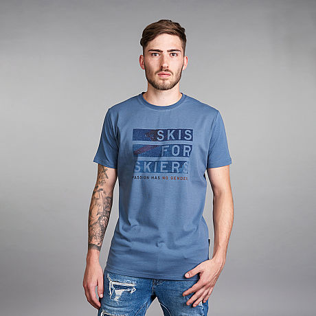 Majica muška T-SHIRT – SKIS FOR SKIERS Fischer