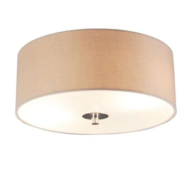 Countri plafonska lampa bež 30 cm - Bubanj