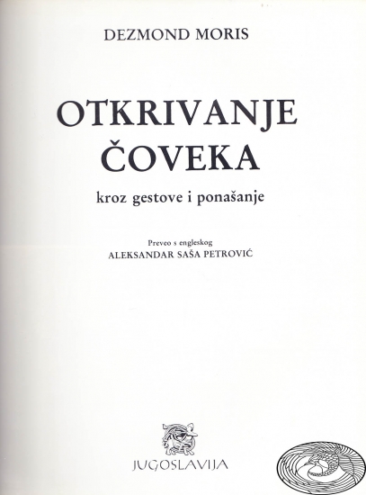 Otkrivanje čoveka kroz gestove i ponašanje