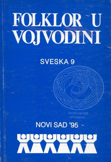 Folklor u Vojvodini: sveska 9