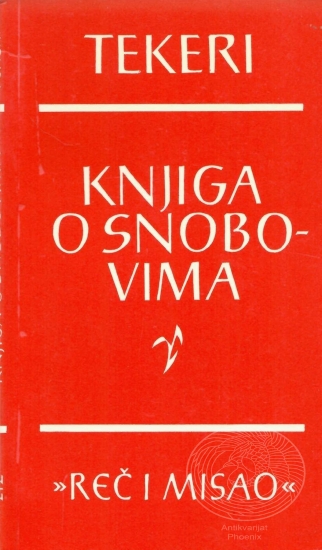 Knjiga o snobovima