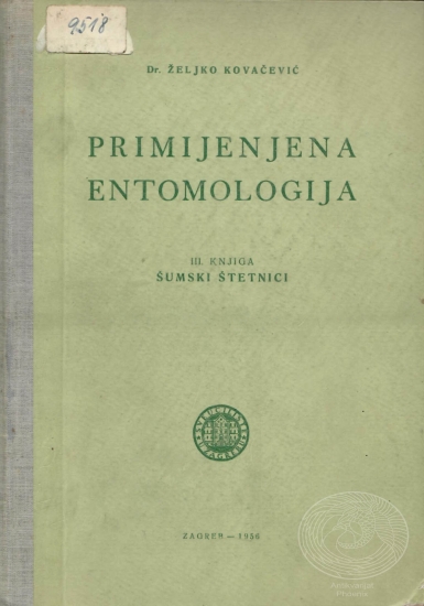 Primijenjena etnomologija - Šumski štetnici