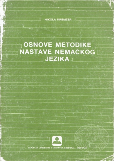 Osnove metodike nastave nemačkog jezika