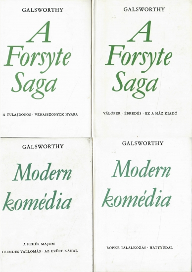 A Forsyte-Saga 1-2. / Modern komédia 1-2.