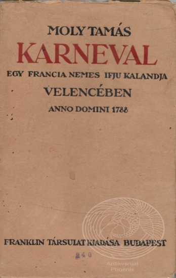 Karnevál Velencében 1788