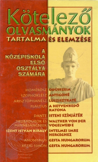 Kötelező olvasmányok tartalma és elemzése - A középiskola osztálya számára