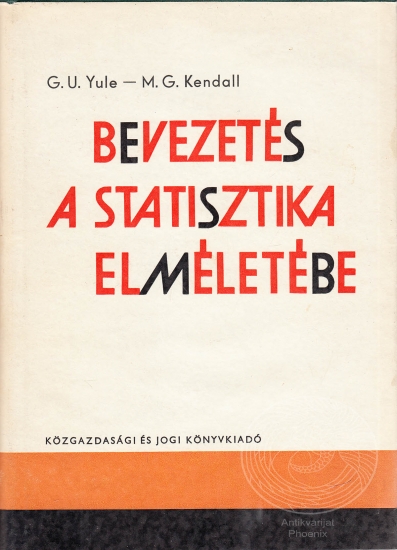 Bevezetés a sztatisztika elméletébe