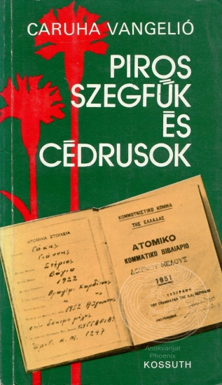 Piros szegfűk és cédrusok