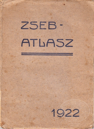 Zsebatlasz naptárral és statisztikai adatokkal az 1922. évre