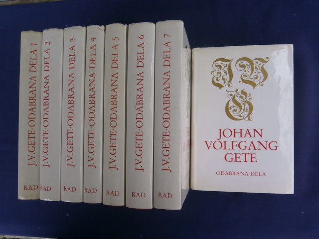 Odabrana dela - Johan Volfang Gete 1-8