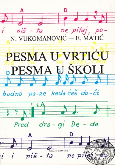 Pesma u vrtiću - Pesma u školi