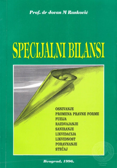Specijalni bilansi