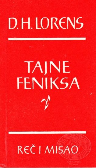 Tajne feniksa - odabrani eseji