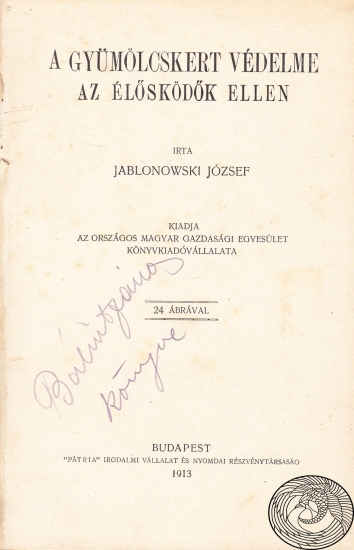 A gyümölcskert védelme az élősködők ellen