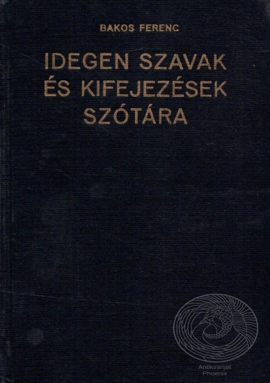 Idegen szavak és kifejezések szótára