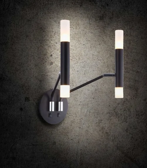 Maytoni Vigo unutrašnja zidna lampa crna 25W