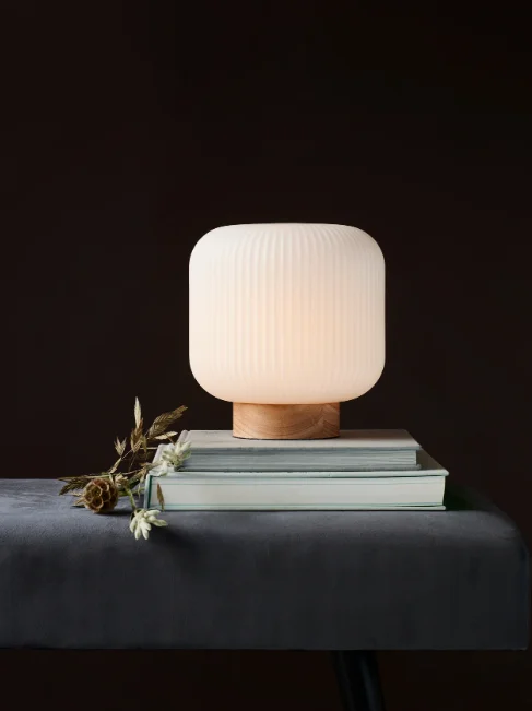 Nordlux Milford stona lampa prirodna