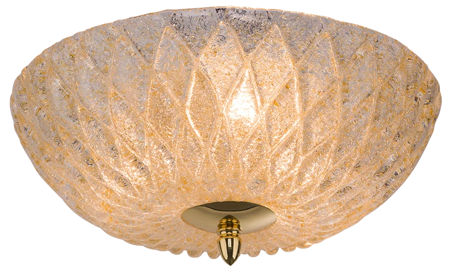 Amplex DIAMANTE – Plafonska Lampa 42cm Gold