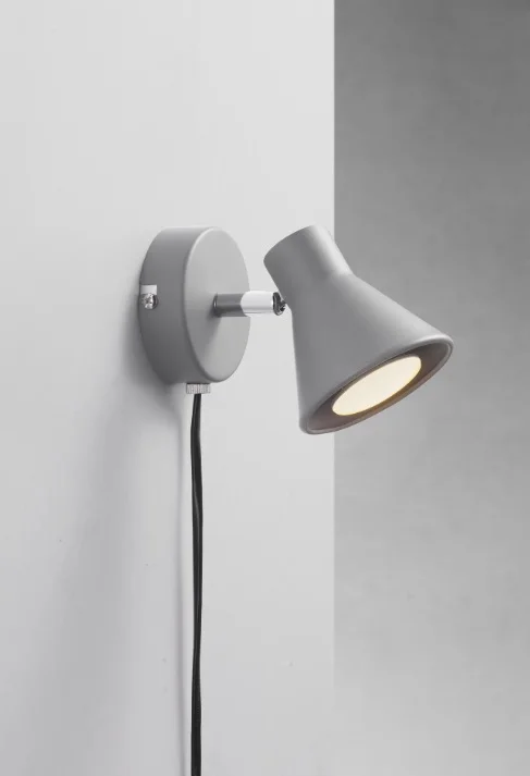 Nordlux Eik zidna lampa siva
