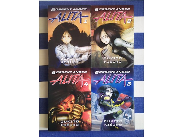 Alita - Borbeni anđeo 1 - 4, Jukito Kiširo