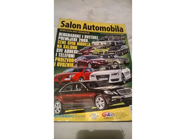 Autokatalog Salon automobila 1999,2000x3,2001,2004,20