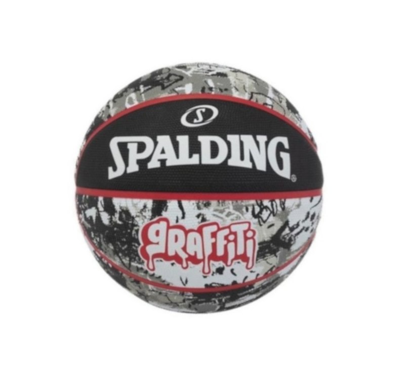 Spalding košarkaška lopta Graffiti black/red