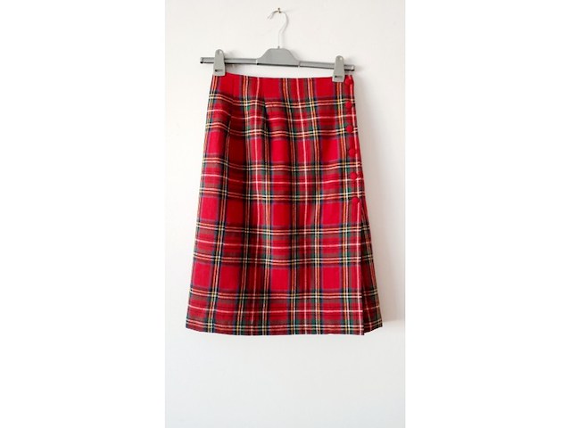 Škotska suknja od vune, retko, vintage 36