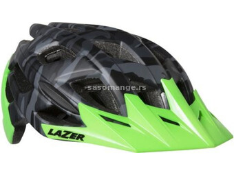 KACIGA BICIKLISTIČKA LAZER ULTRAX+ MTB MATTE BLACK CAMO FLASH GR M BLC2177882612 LAZER