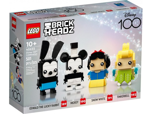 Lego BrickHeadz 40622 Disney 100th Celebration