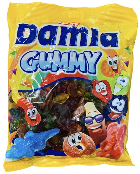 Damla gumene bombone 1kg glatki mix