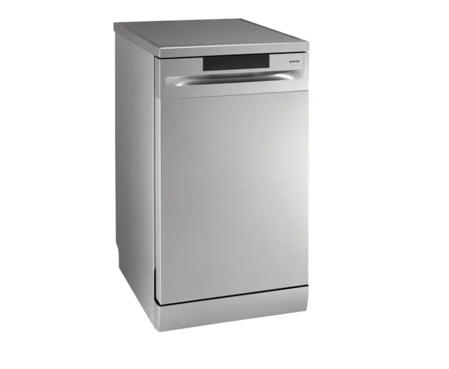 Gorenje GS520E15S Samostojeća mašina za pranje sudova, 9 kompleta posuđa, AquaStop, Srebrna