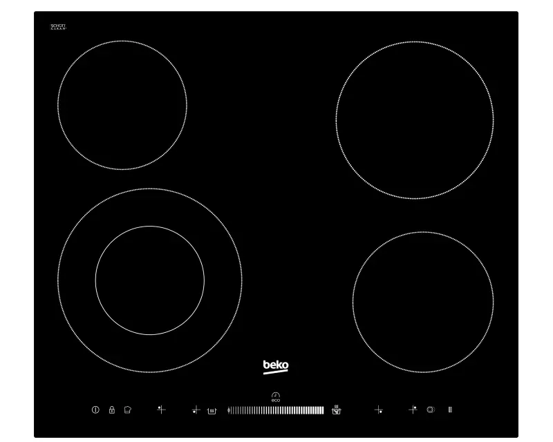 Beko HIC 64502 T Ugradna ploča, 4 grejne zone