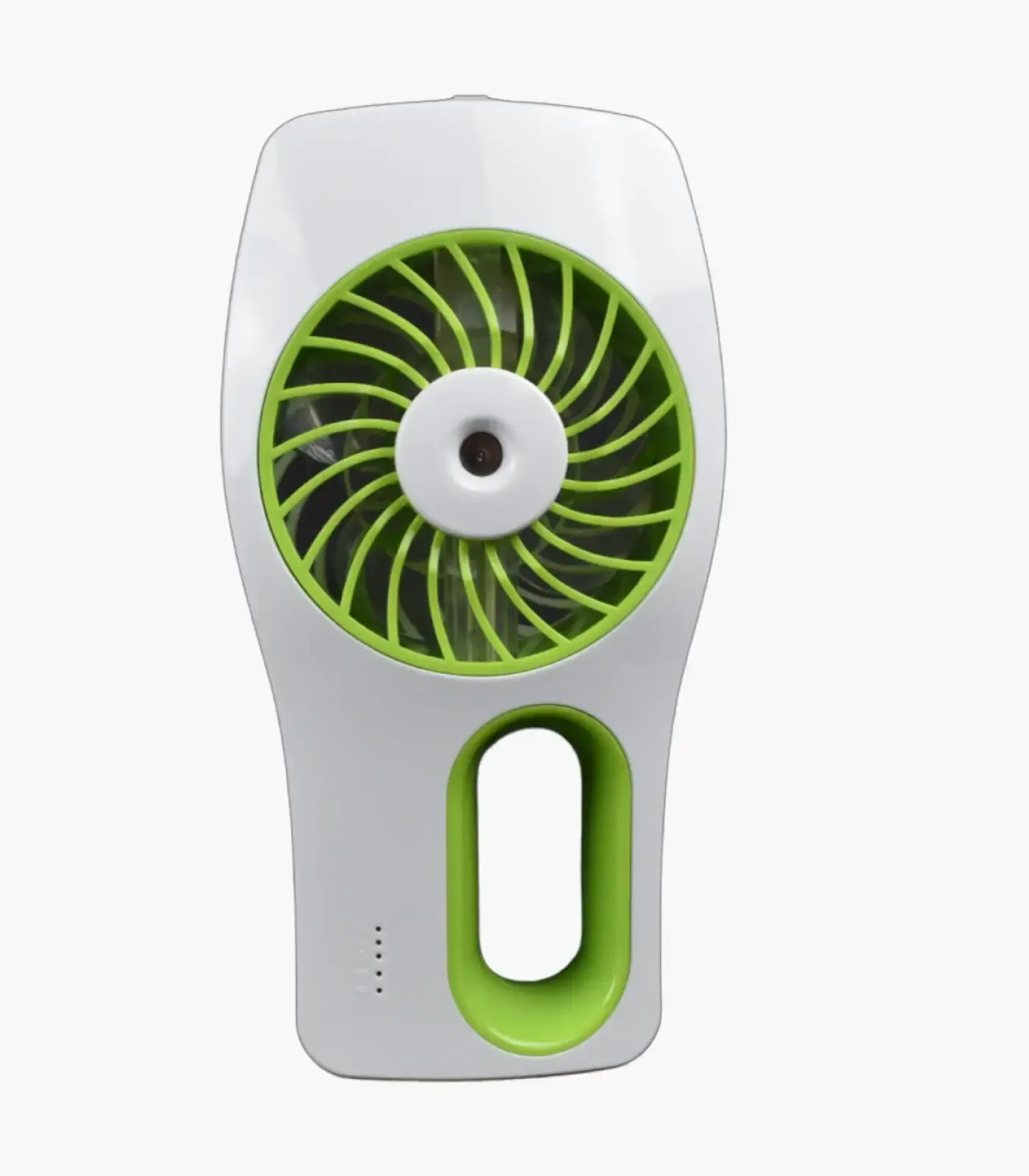 Ručni mini ventilator zeleno-beli