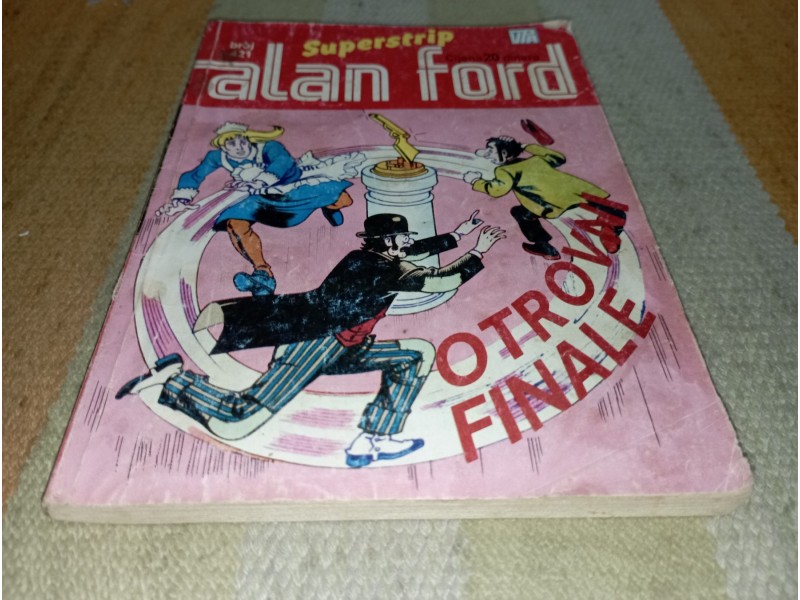 ALAN FORD broj 421 Epizoda: OTROVNI FINALE