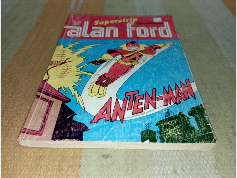 ALAN FORD broj 423 Epizoda: ANTEN-MAN