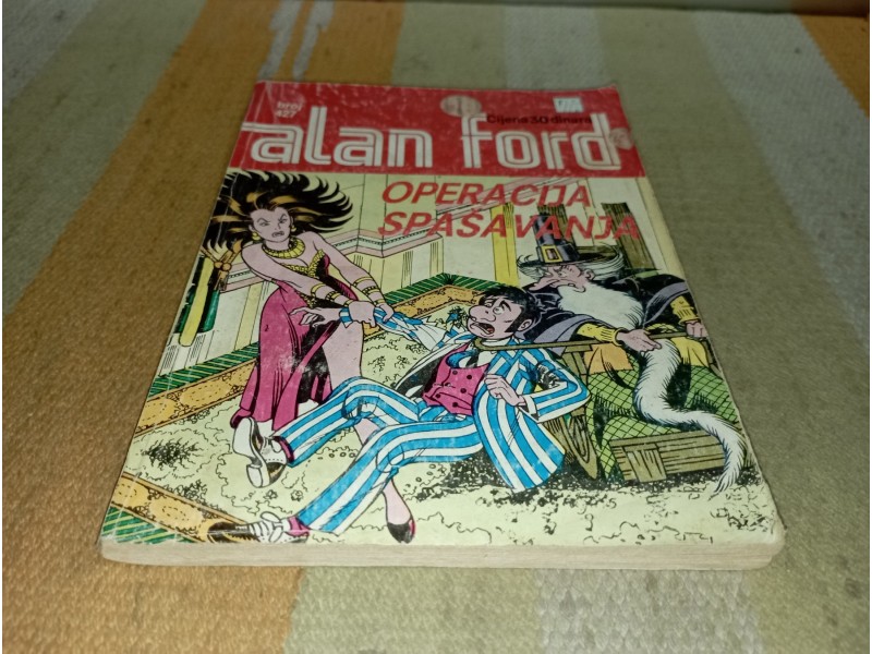 ALAN FORD broj 427 Epizoda: OPERACIJA SPAŠAVANJA