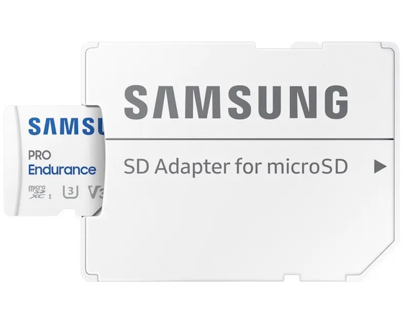 SAMSUNG Memorijska kartica PRO Endurance MicroSDXC 128GB U3 + SD Adapter MB-MJ128KA bela