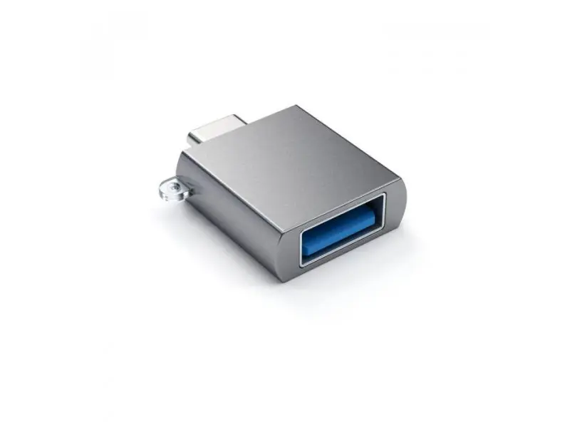 SATECHI ST-TCUAM Adapter Type-C to USB-A 3.0, Sivi