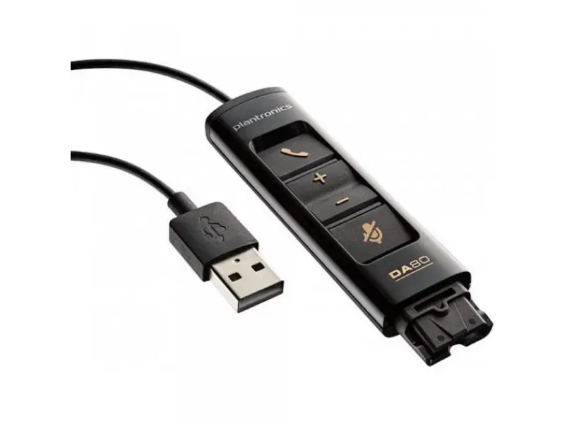 PLANTRONICS DA80 USB QD Kabl/Adapter, Audio proces za analogne slušalice