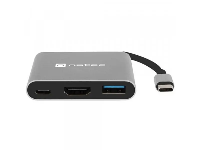 NATEC NMP-1607 Fowler Mini Adapter, USB-C Multiport